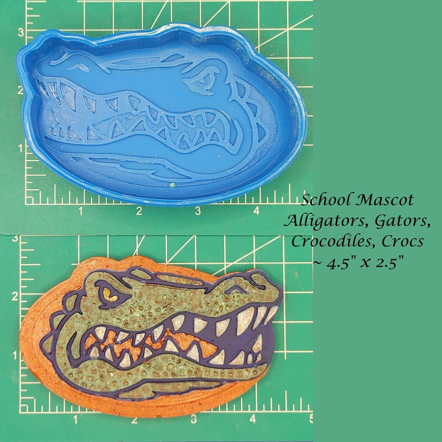 Alligators, Gators, Crocodiles, Crocs School Mascot - Freshie Mold ...