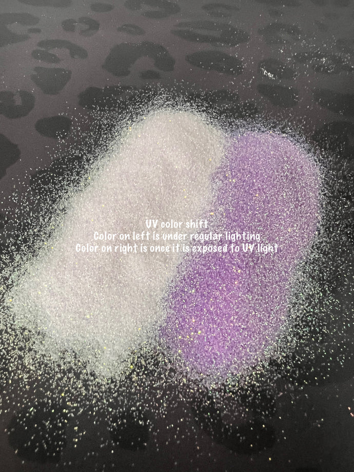Celestial Shift Ultra Fine UV Color Change Glitter – Cozy Leopard Boutique