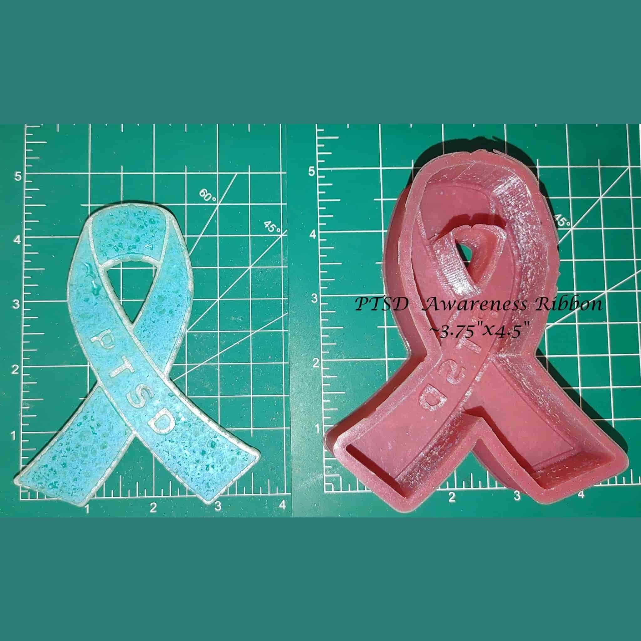 Awareness Ribbon - Silicone freshie mold – Cozy Leopard Boutique